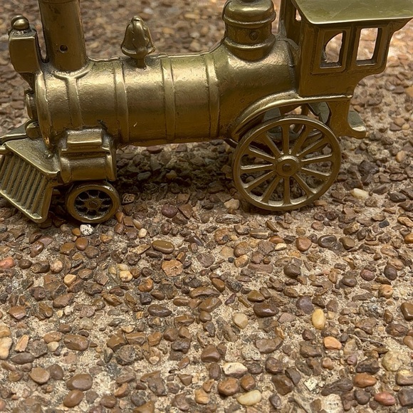 Other | Vintage Brass Train Figurine | Poshmark